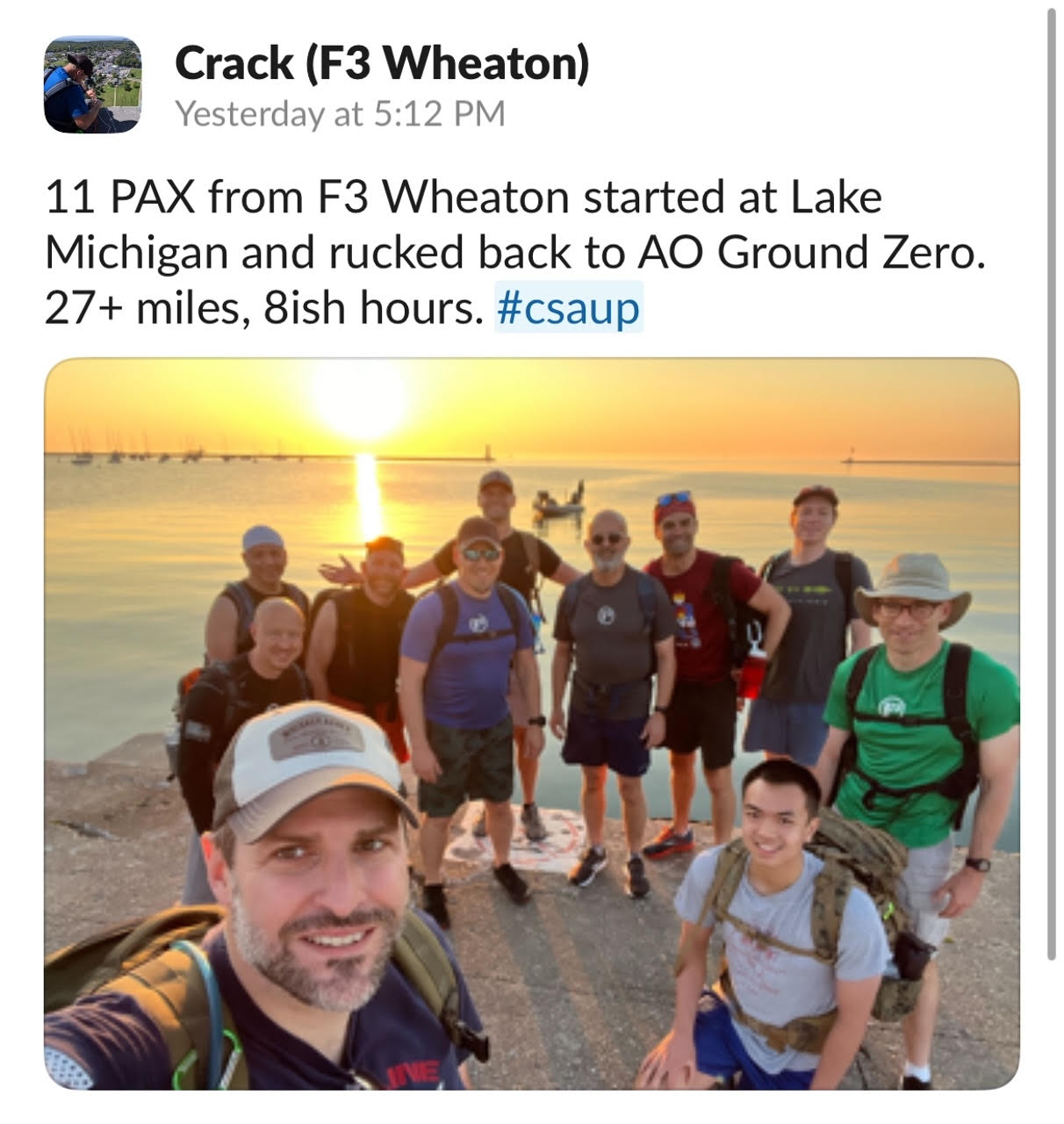 News of the F3 Nation May 21